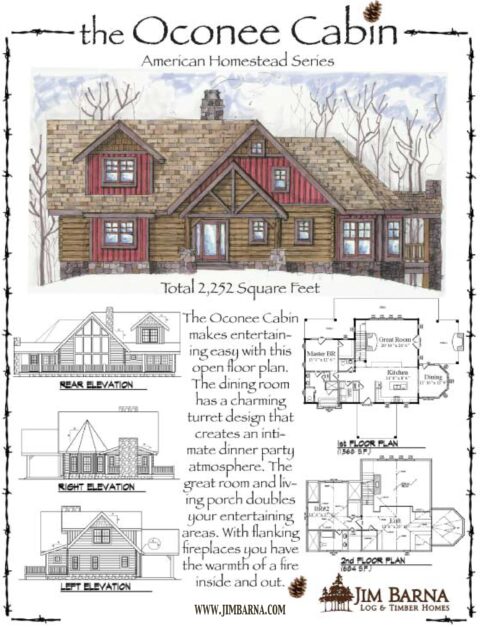 The Oconee | Michigan Log & Timber